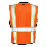 Kishigo - Premium Black Series Heavy Duty Vest - 1513-1514 - Orange - Size: XL - Walmart.com