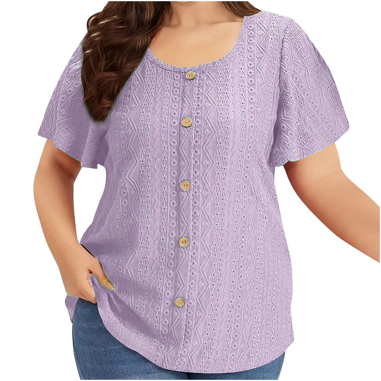 Click here for Zpanxa Plus Size Womens Cotton Relaxed Fit T-Shirt... prices