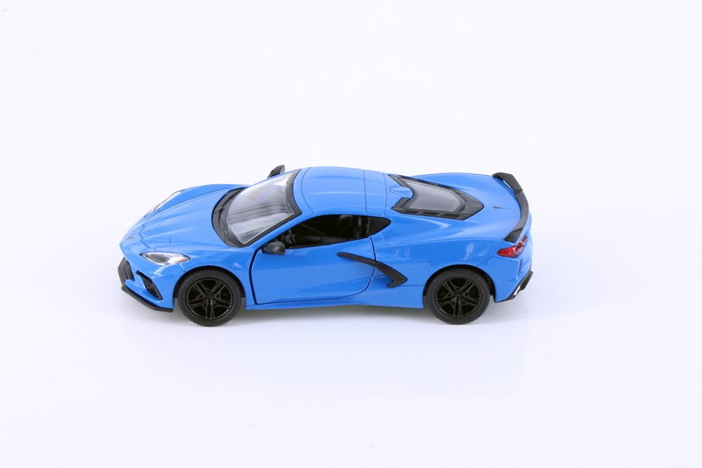 Buy 2021 Chevy Corvette, Blue - Kinsmart 5432D - 1/36 scale Diecast ...