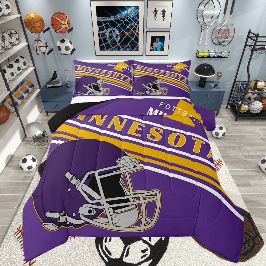 Click here for Erosebridal Ball Game Football Bedding Twin Comfor... prices