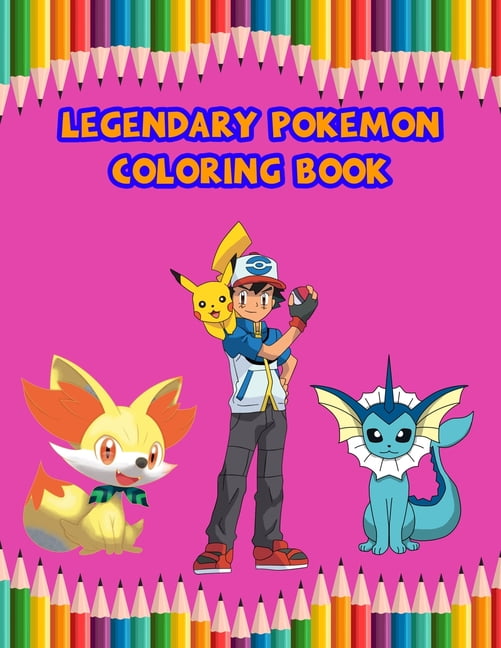 Coloring Pages Legendary Pokemon