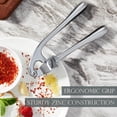 Premium Garlic Press, Professional Garlic Mincer, Easy to Squeeze and ...