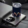 20 oz Stainless Steel Insulated Tumbler - Dark Blue Body with Glowing ...