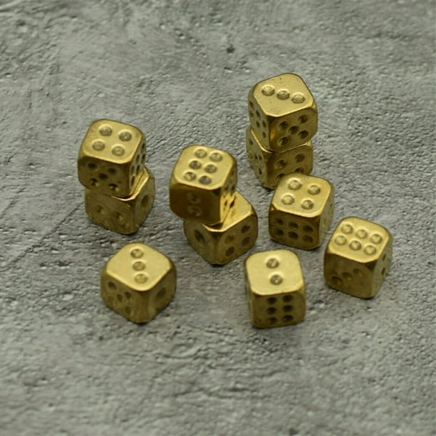 tredstone Dice Metal Sided Board Game 5 Personality Funny Decider ...