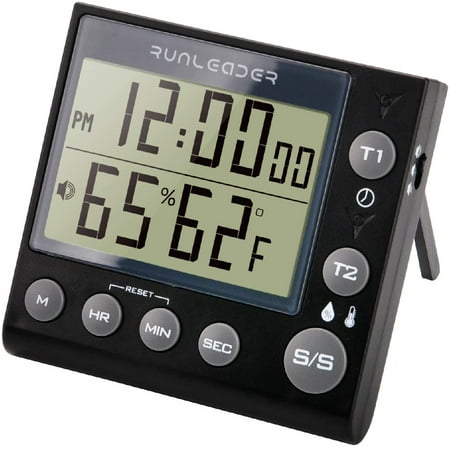 KT002A 2-Channel Kitchen Timer Magnetic Countdown Timer Alarm Clock ...