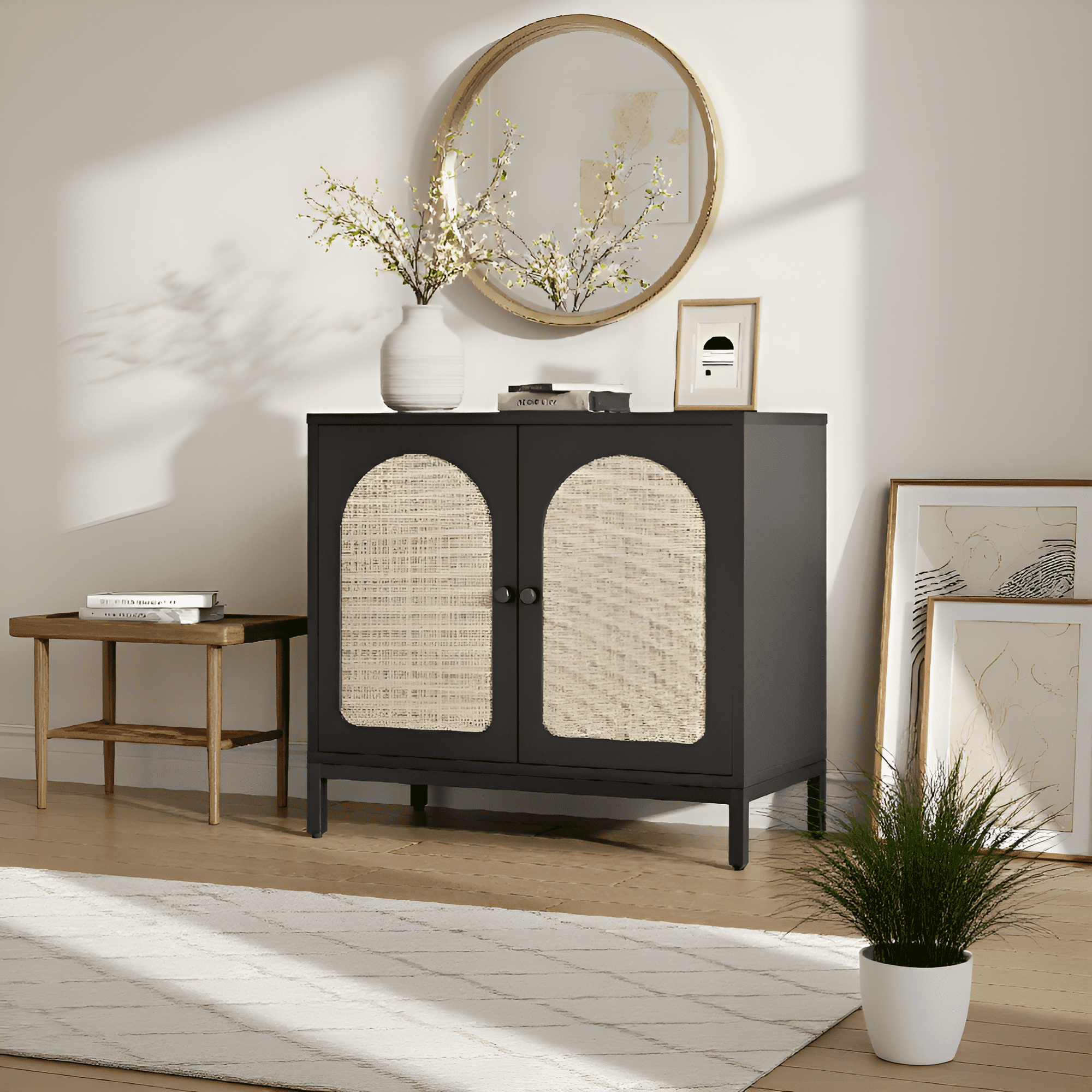 Click here for Bayuei Buffet Cabinet With Storage  Kitchen Storag... prices