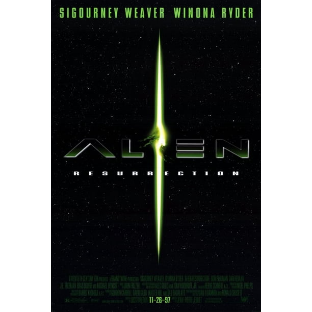 Alien Resurrection - movie POSTER (Style A) (27" x 40") (1997 ...
