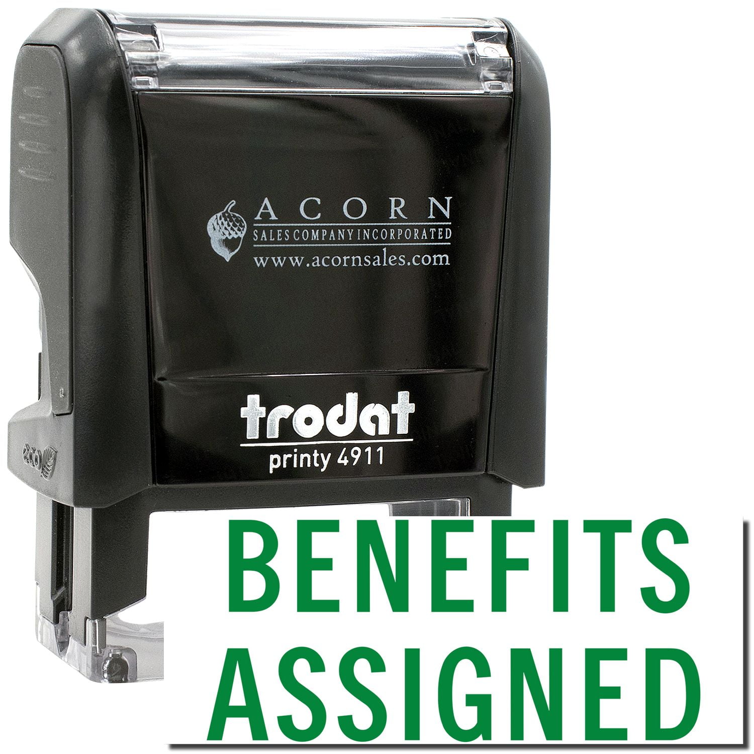 Self-Inking Benefits Assigned Stamp, Trodat Printy 4911, Press and ...