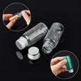 15pcs Glass Jars with Lids Empty Storage Bottles Small Message Sample ...