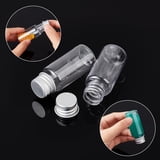 15pcs Glass Jars with Lids Empty Storage Bottles Small Message Sample ...
