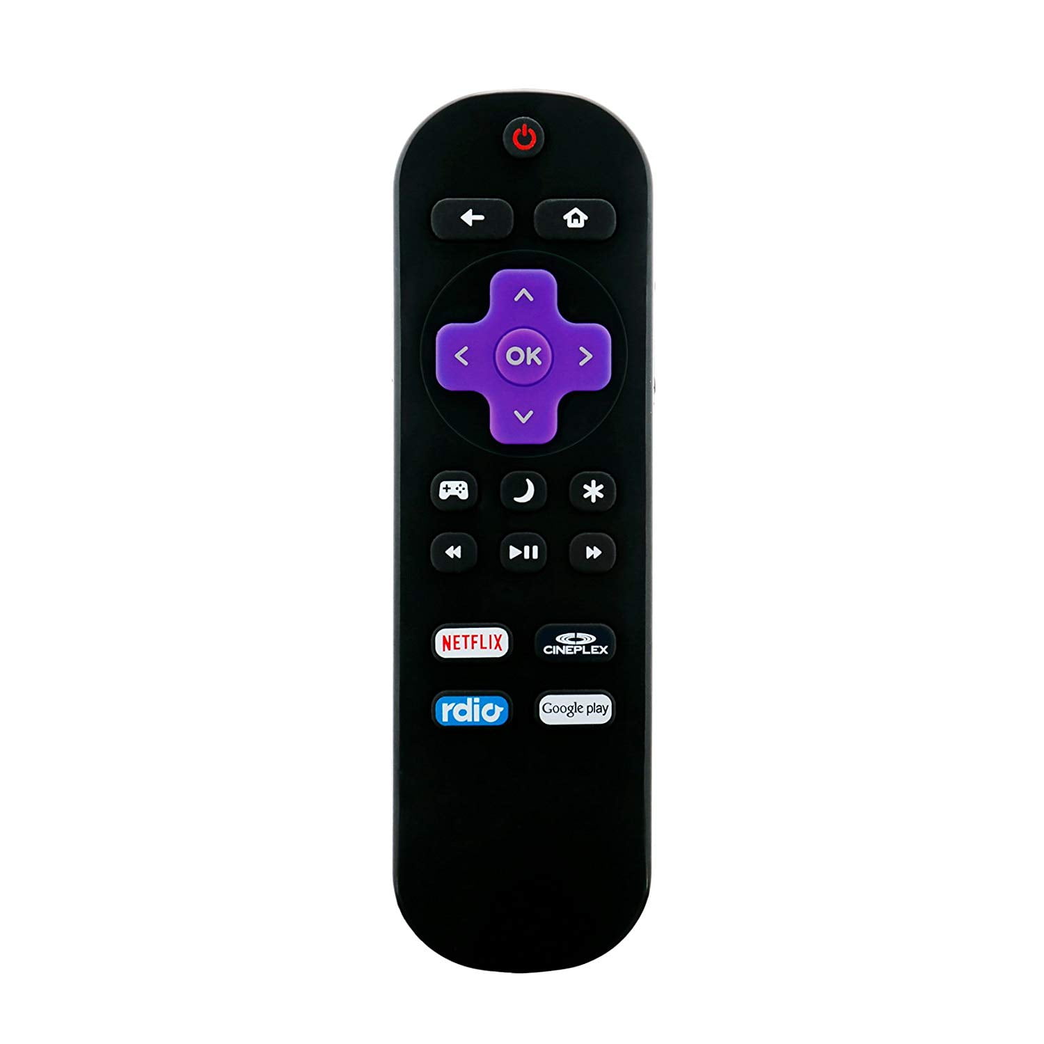 Brand New Replacement Remote Control NS-RCRUS-16 for Insignia Roku TV ...