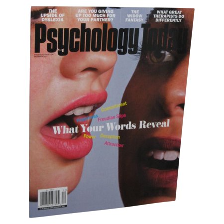 Psychology Today December 2022 What Your Words Reveal Magazine Book ...