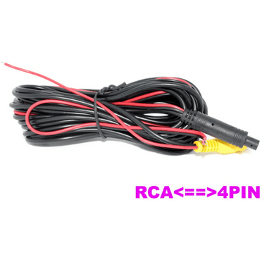 20ft Car RCA Video Extension Cable for Auto Backup Camera Monitor Rear ...
