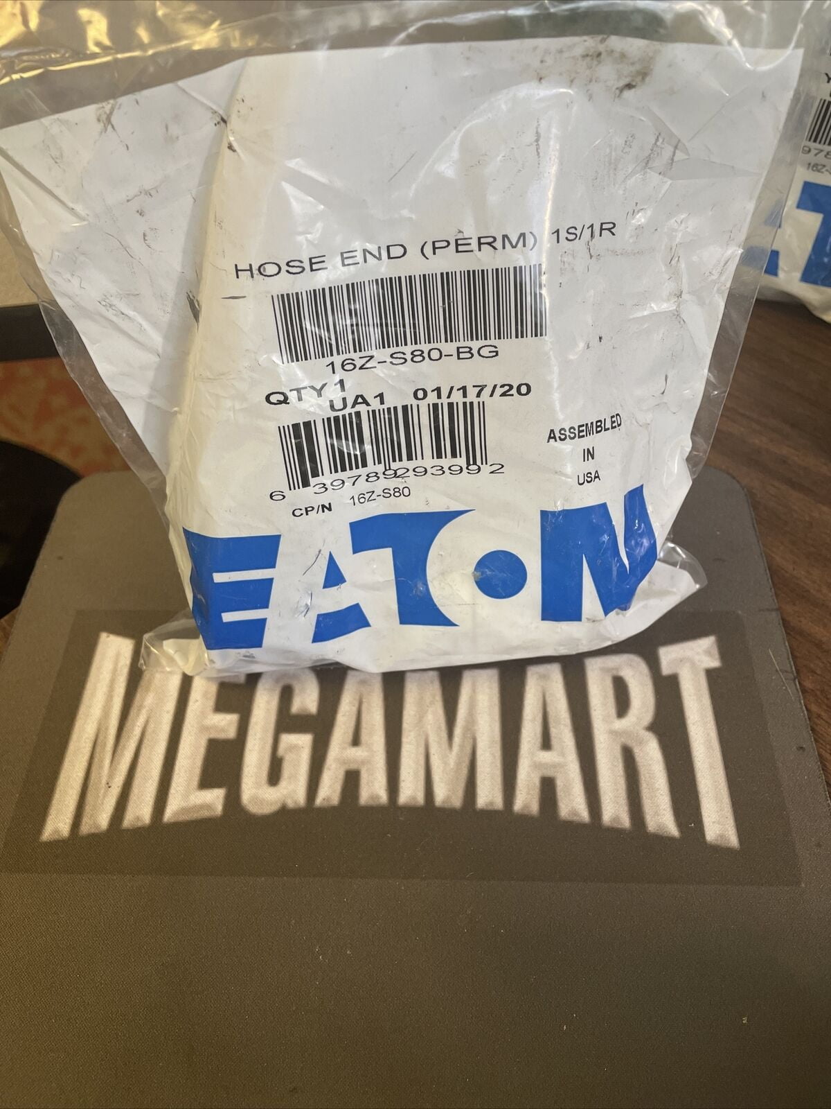 16Z S80-BG - Eaton Weatherhead Z Series Crimp Hose Fittings Female ...