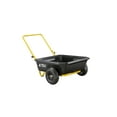 Gorilla Carts GCR-4 4 cu. ft. Poly Yard Cart, 300-Pound Capacity, Black - Walmart.com