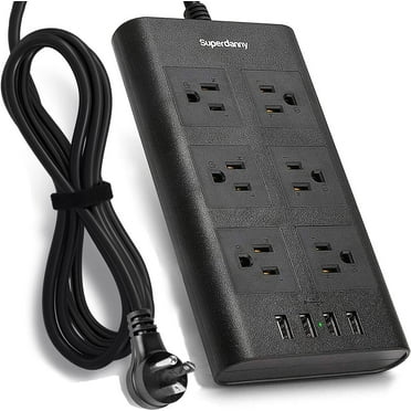 Wiremold PM36C 40" Ivory Plugmold On Wall 6 Outlet Power Strip ...