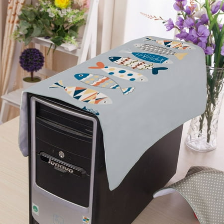 White Fish Color Computer Three-piece Dust Jacket Combination Portable ...