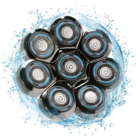 8D Upgrade 8 Heads Beard Cutter Replacement Blade, 8 Heads Electric ...