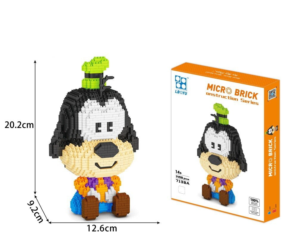 Disney Anime Diamond Building Blocks Mickey Mouse Minnie Model Donald ...