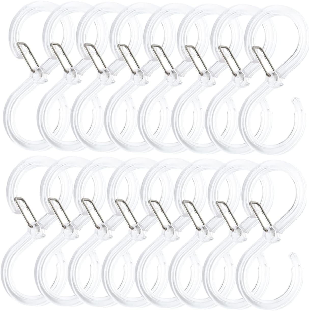 16pcs Hook up Hat Hooks Backpack Hook Plastic Hooks Wire Spool Rack ...