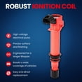 MOCA AUTOPARTS UF270 8x Ignition Coils Fit for 2002-2008 Dodge Ram 1500 ...