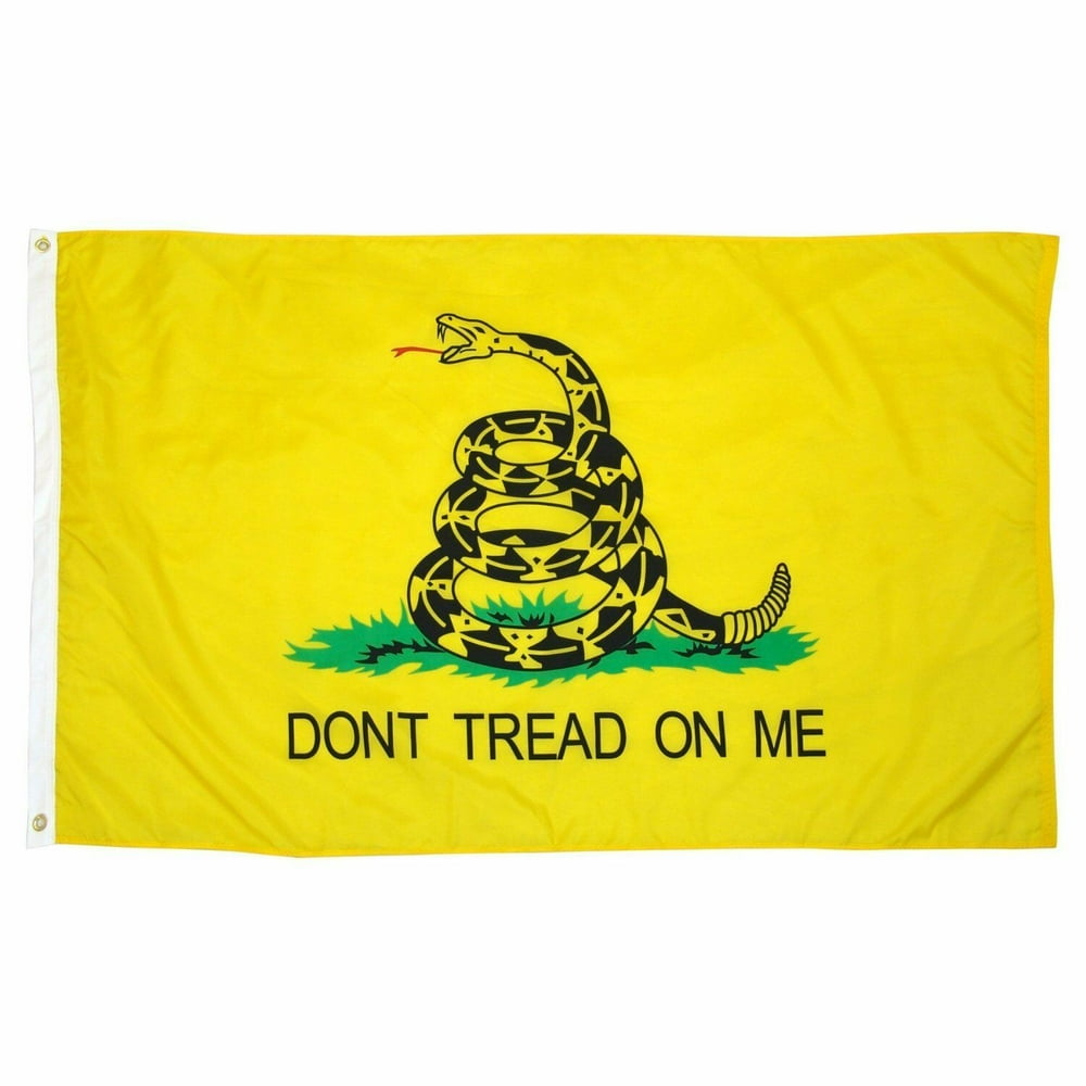 3x5 Us Flag Store Gadsden Culpeper Double Sided 2ply Flag Made In Usa W Clips