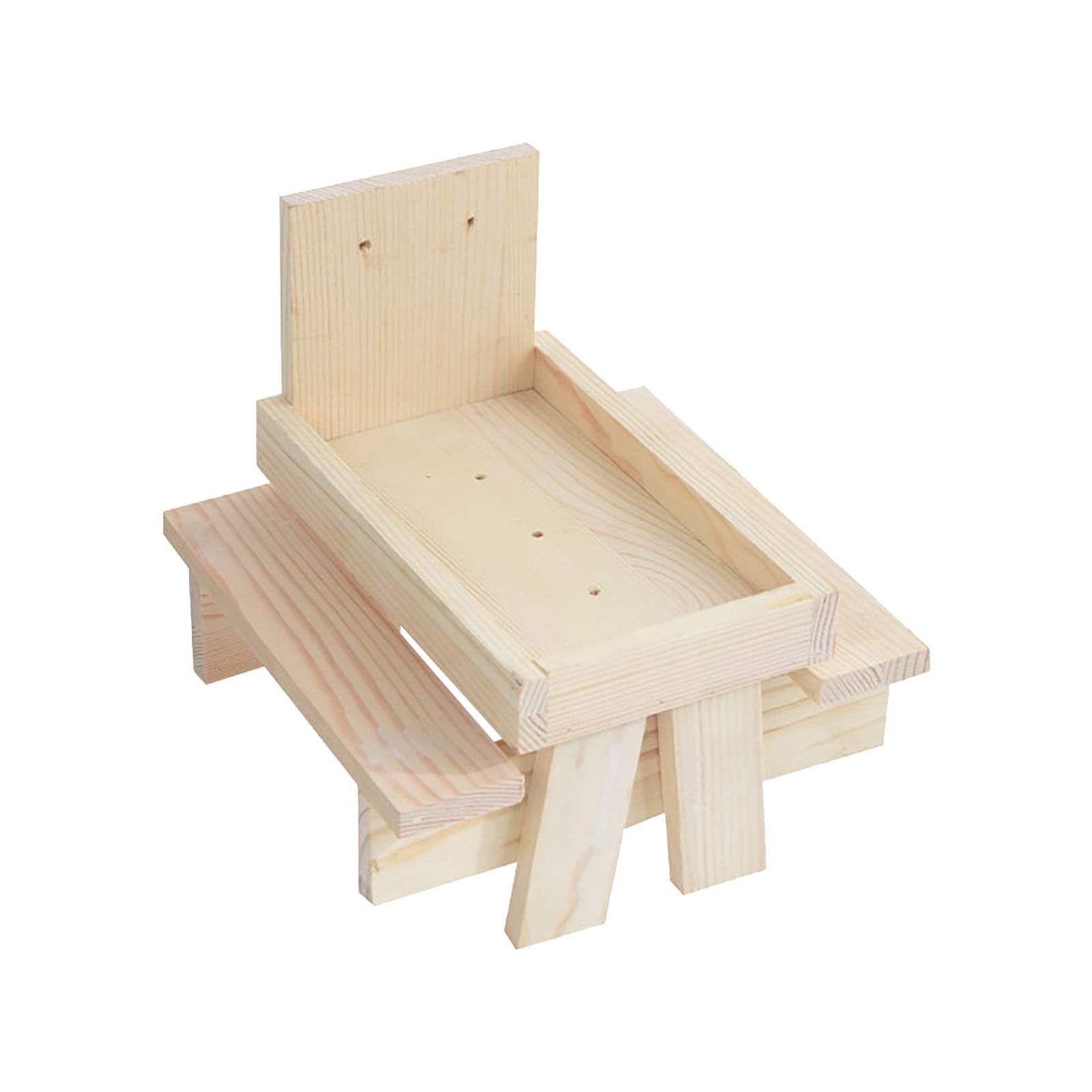 OAVQHLG3B Squirrel Feeder ,Wooden Squirrel Picnic Bench,Squirrel Feeder ...