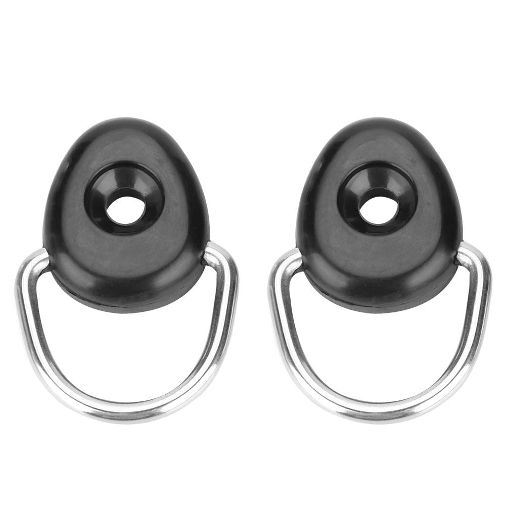 Peahefy Kayak D Ring,2pcs Kayak D Ring Tie Down Loop Safety Deck ...