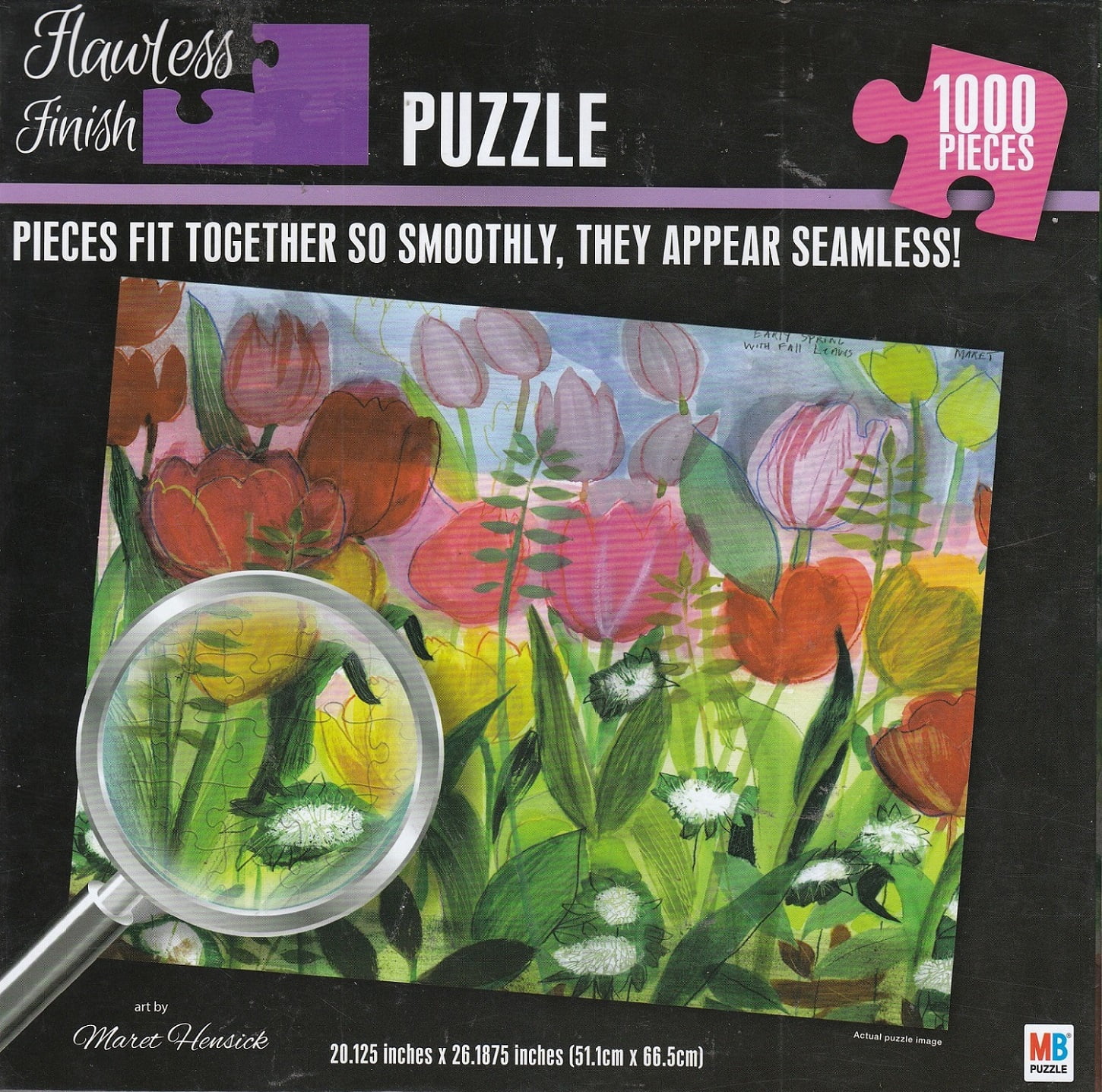Spin Master Flawless Finish Early Spring Puzzle, 1000 Piece - Walmart.com