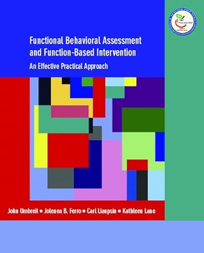 Pre-Owned Functional Behavioral Assessment and Function-Based ...