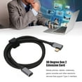 90 Degree Right Angle Bend Type C Male to Female Extension Cable 1 ...