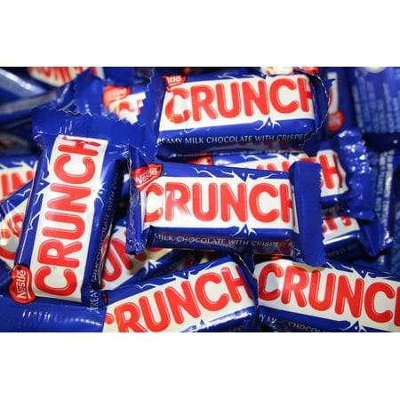 BAYSIDE CANDY Nestle Crunch Fun Size Candy Bars, 1LB - Walmart.com