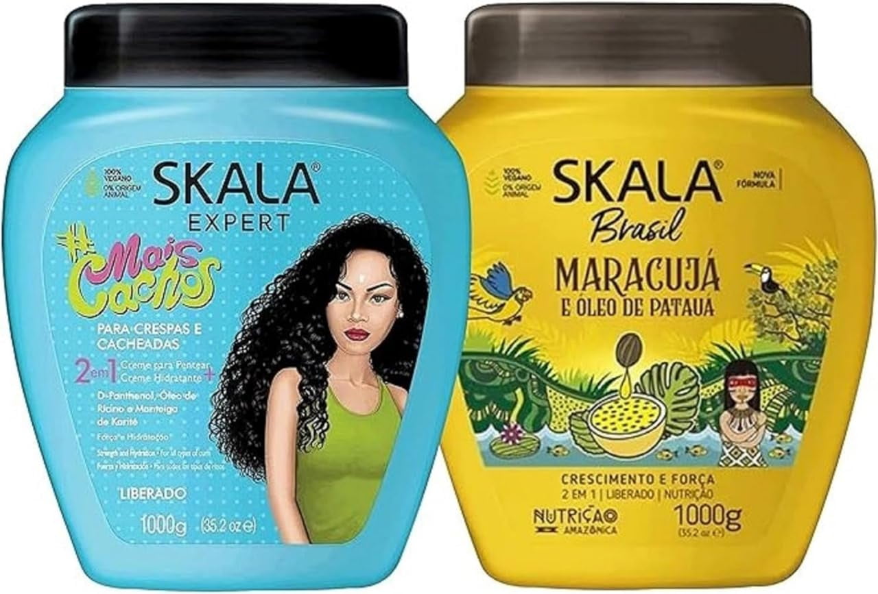 Tratamiento capilar y crema para peinar SKALA Type 3ABC Passion Fruit ...