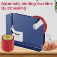 Dsseng Steel Tape Bag Sealer Machine with Trimmer Blade Bag Neck Sealer ...