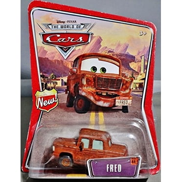 Disney Cars Series 1 Fred with Bumper Stickers Diecast Car - Walmart.com