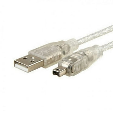 Kentek 3 feet FT 4 pin to 4 pin IEEE-1394a 1394 Firewire iLINK DV cable ...