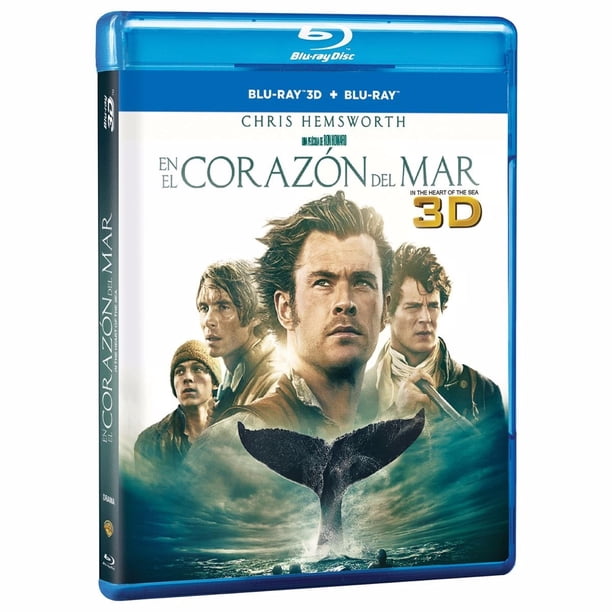En El Corazon Del Mar Chris Hemsworth Pelicula 3d + Blu-ray Warner Bros ...