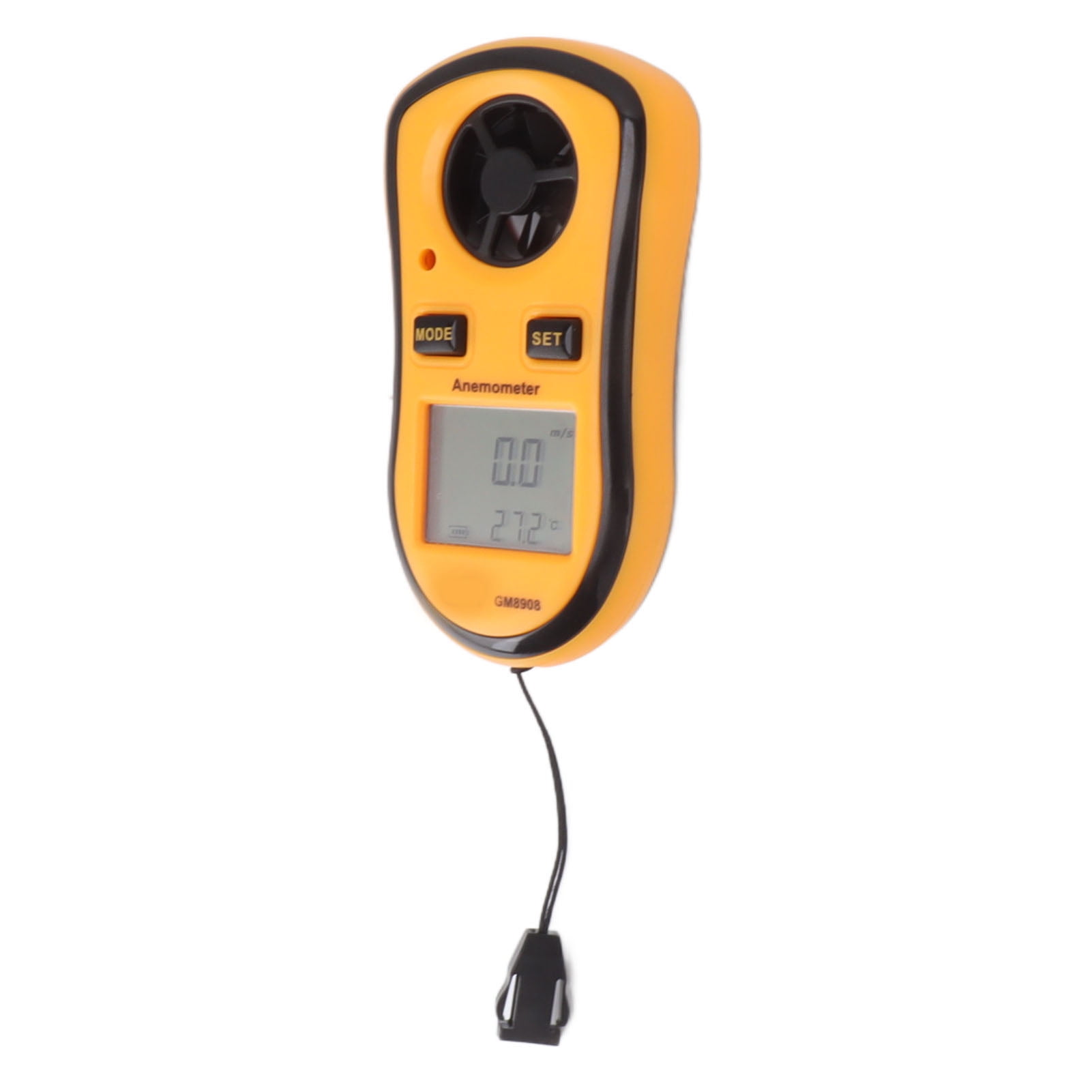 Pocket Wind Meter, Beaufort Scale Digital Anemometer Digital LCD ...