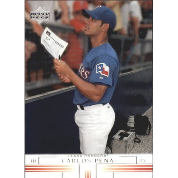 2002 Upper Deck #162 Carlos Pena MLB Baseball Trading Card - Walmart.com