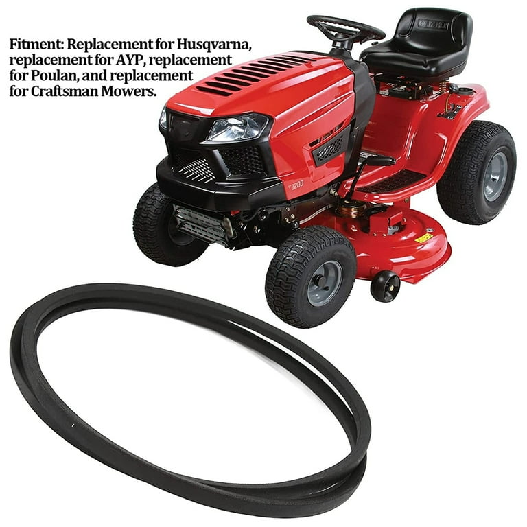 Rubber Mower Deck Belt Detachable Professional Heavy Duty