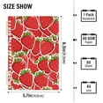 Cute Strawberries Pile Up Notebook Detachable Coil Notebook Diary Plan ...
