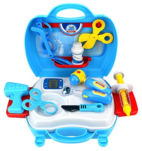 Dream Doctor Suitcase childrens Kids Pretend Play Toy Doctor Nurse Set ...