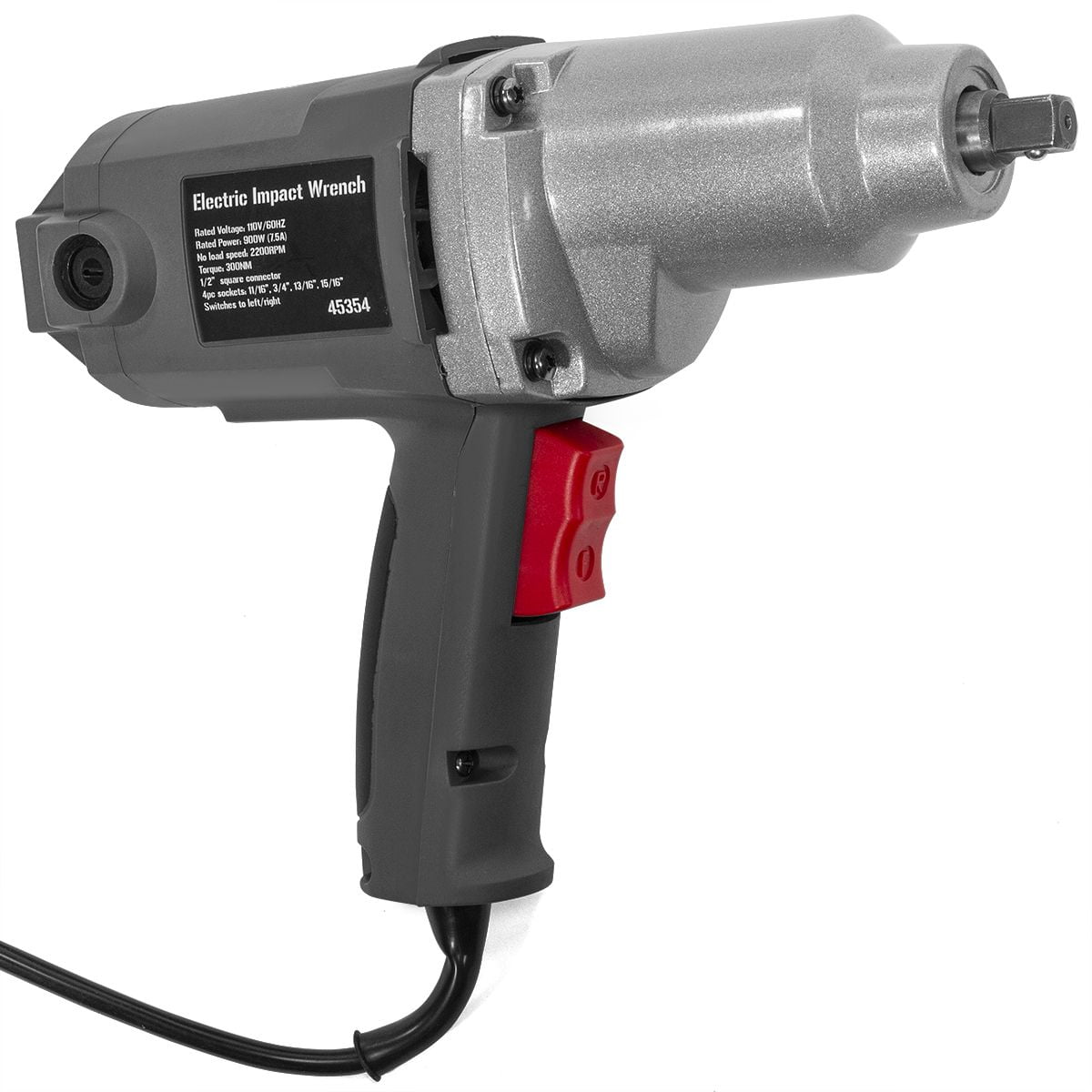 Hyper Tough Corded Impact Wrench With 1/2 Inch Anvil,, 02/22/2024