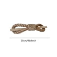 Miwamany Farmstead Rustic Curtain Tieback, Braided Polyester Rope ...