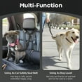 2 Packs Dog Cat Safety Seat Belt Strap Car Headrest Restraint, Black ...