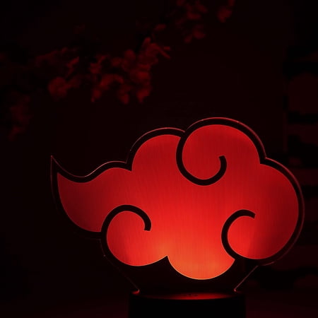 Akatsuki Cloud Otaku Lamp – Naruto Shippuden – Anime Lamp Figure Night ...