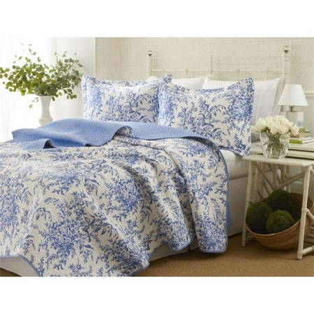 Cotton Tale Designs PWFQQ Periwinkle Full & Queen Reversible Quilt ...