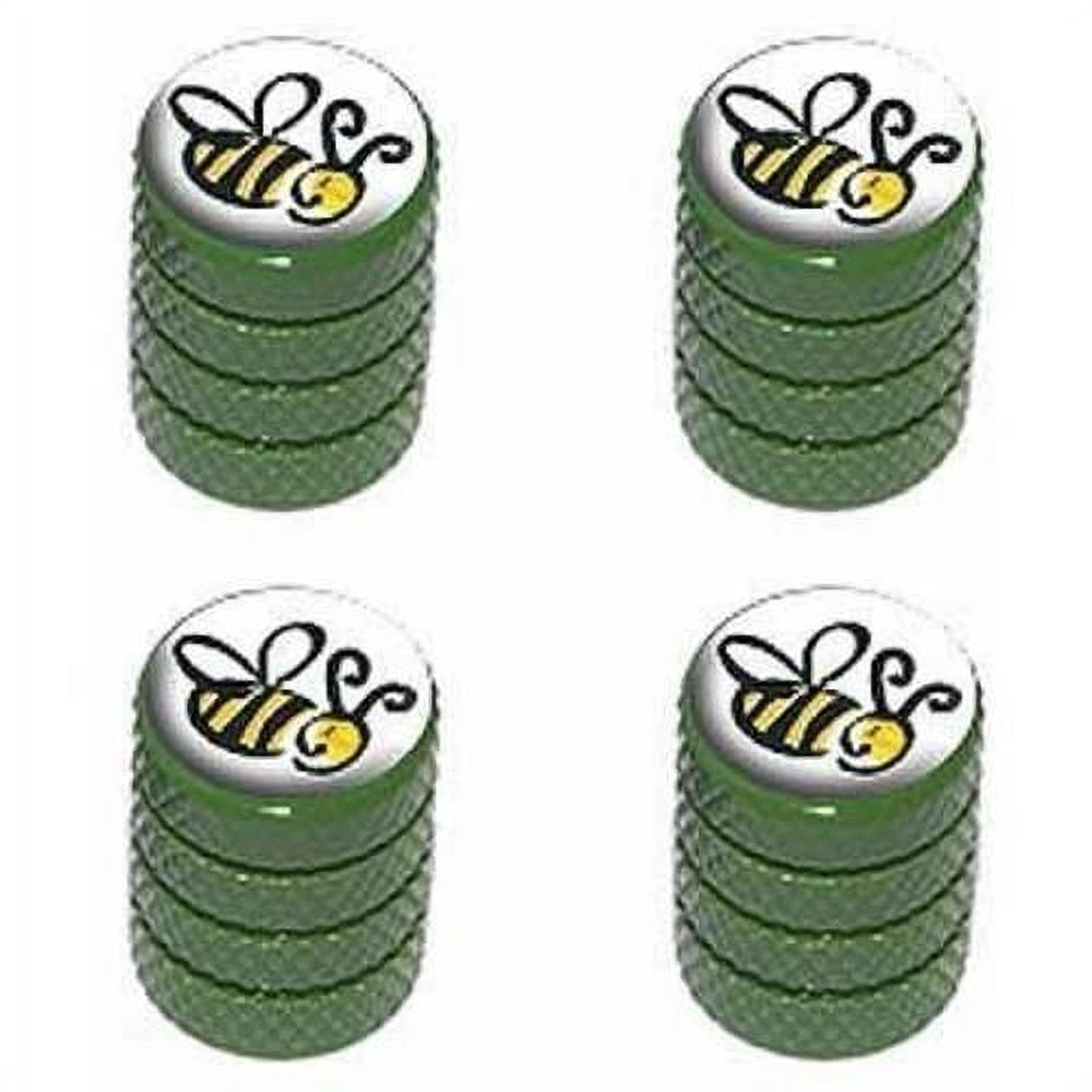 Bumble Bee Tire Rim Wheel Aluminum Valve Stem Caps, Multiple Colors ...