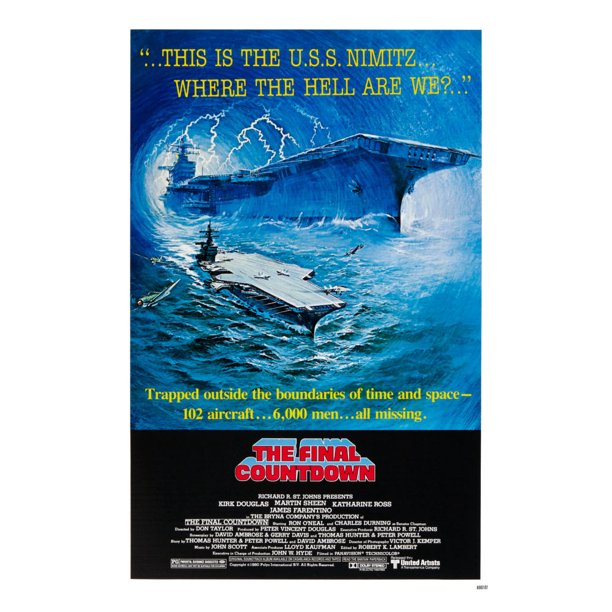Final Countdown The Poster 24Inx36In Art Poster 24x36 Multi-Color ...