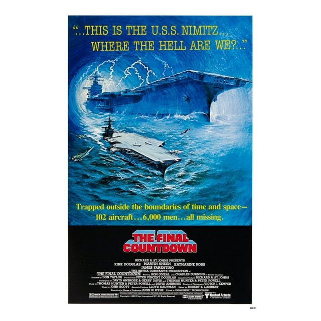 Final Countdown The Poster 24Inx36In Art Poster 24x36 Multi-Color ...